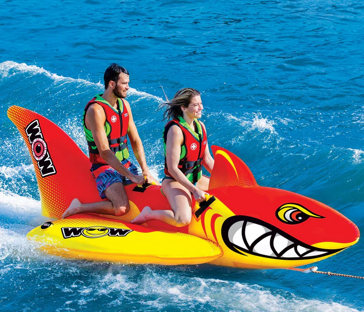 WOW Big Shark 2P Towable Tube – Nordic Skater